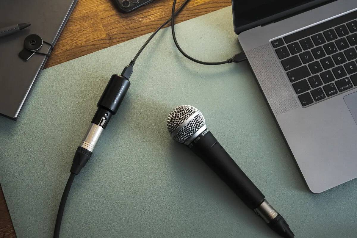 The Shure MVX2U USB Interface Turns XLR Mics into USB Mics - Shout4Music