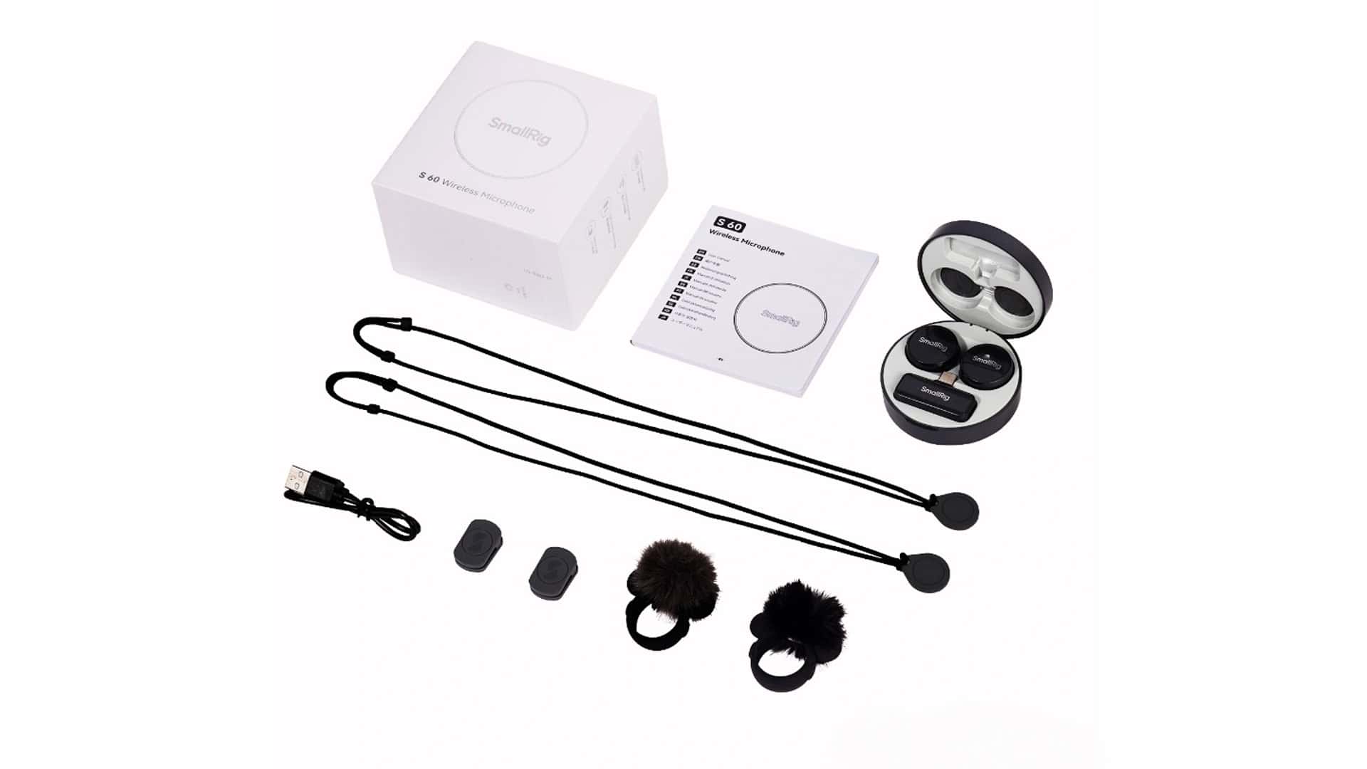 The SmallRig S 60 Wireless Microphone (USB-C Version) is a Tiny but ...